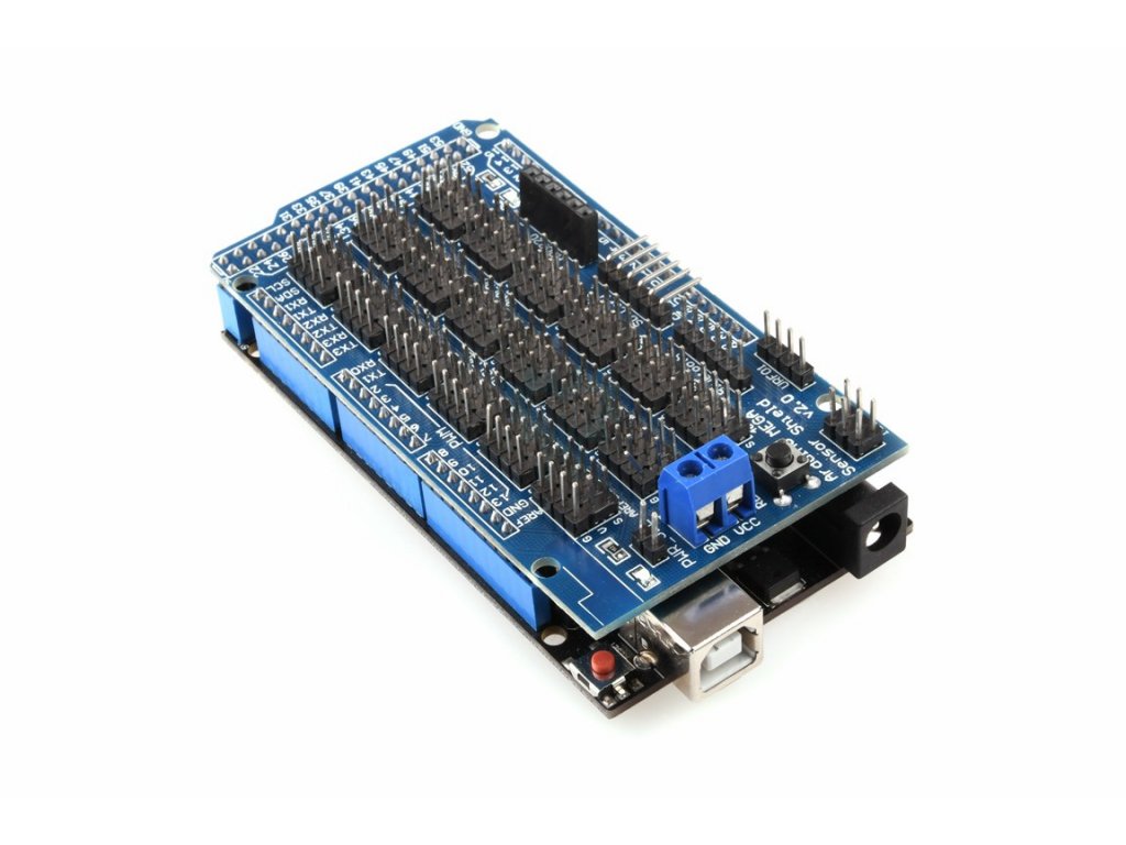 Arduino Mega 2560 Sensor Shield I/O Expansion Module | Arduino Mega ...