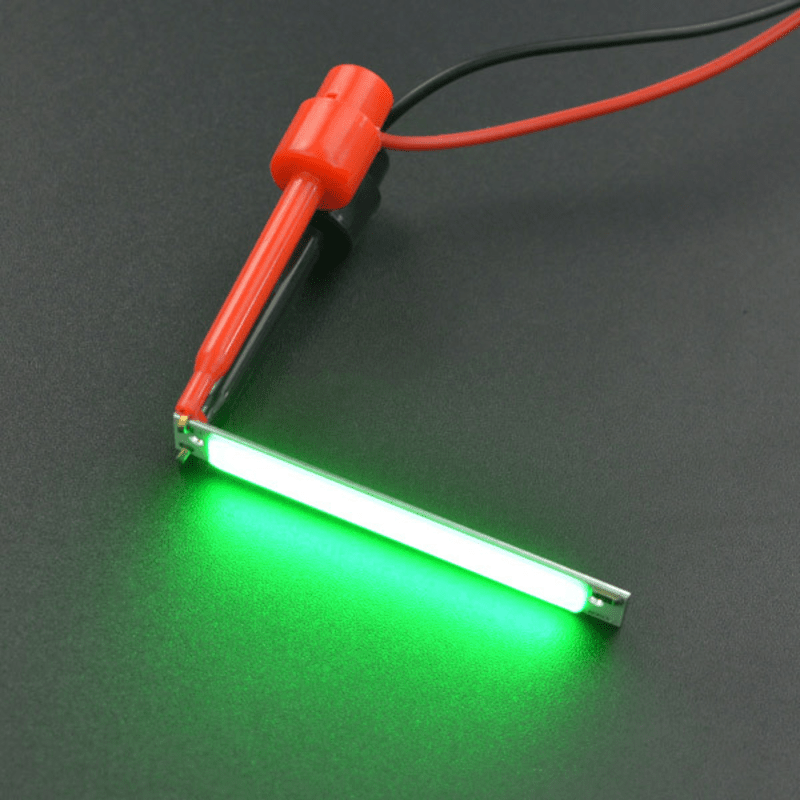 5V COB LED Strip Light - Green | COB LED Strip Light | Rapid Robotics ...