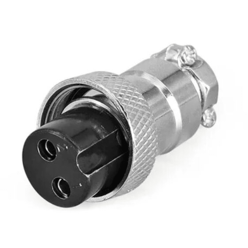 GX16 2 Pin Female Aviation Plug | GX16 Connector | Rapid Robotics Australia