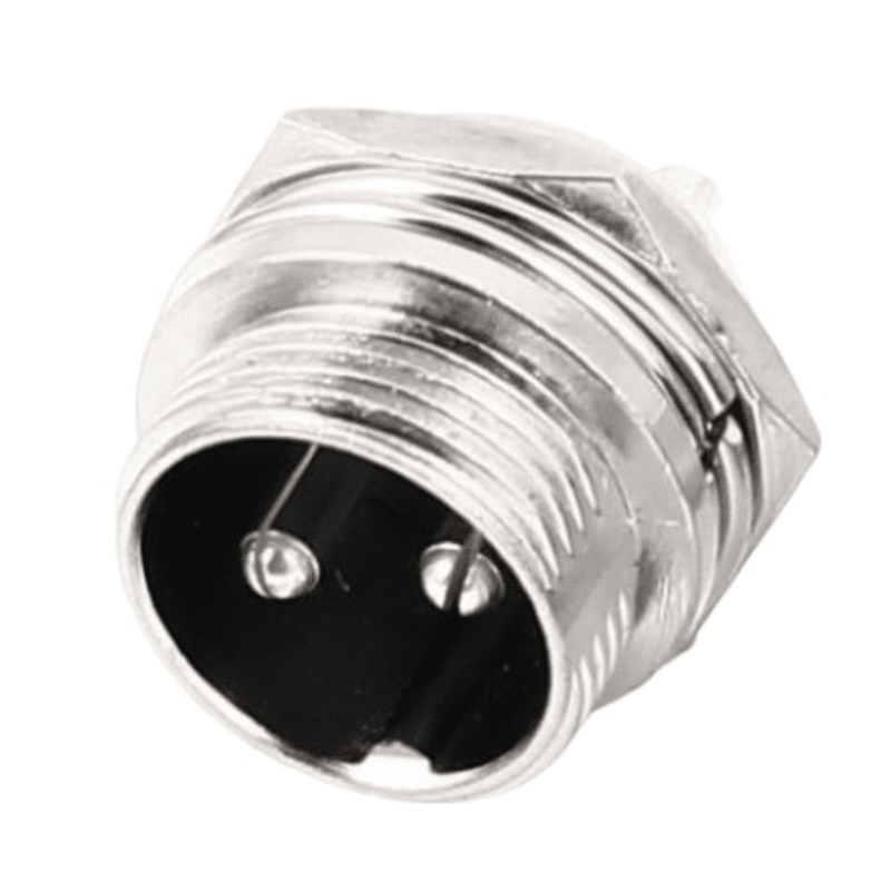 GX20 2 Pin Chassis Mount Aviation Socket | GX20 Connector | Rapid ...