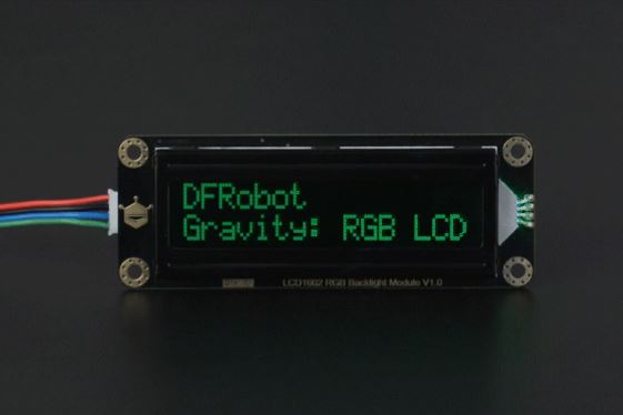I2c 16x2 Arduino Lcd With Rgb Font Display 16x2 Lcd Display Rapid