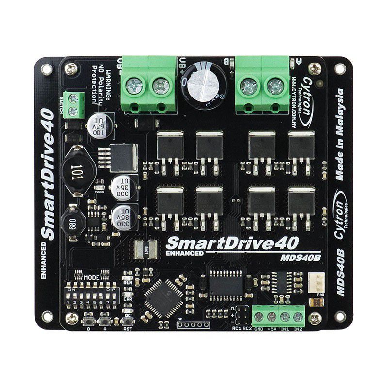 40Amp 10V-45V SmartDrive DC Motor Driver – Rapid Robotics Australia