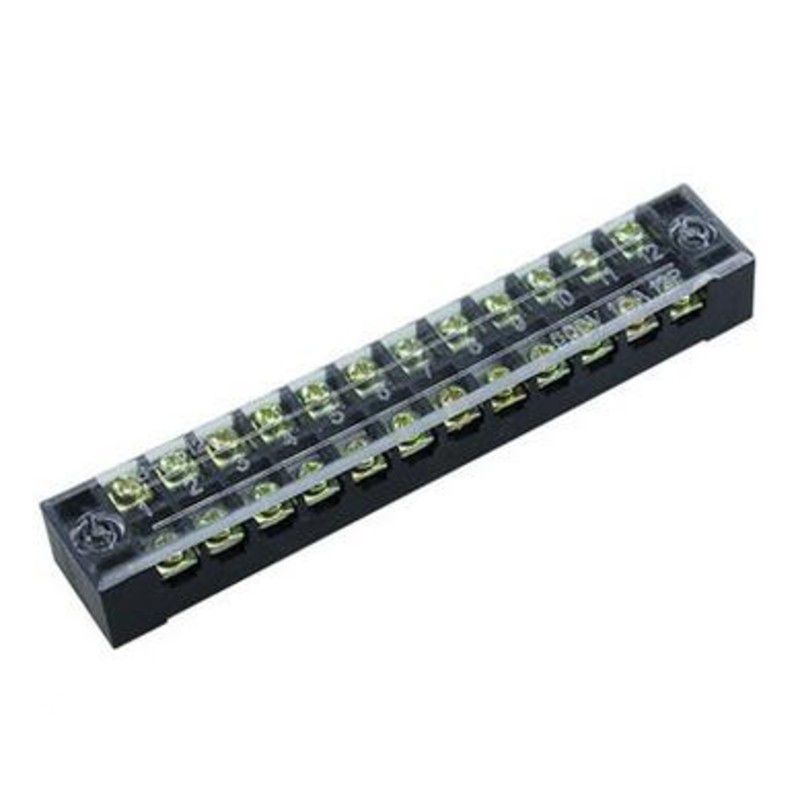12 Way 15A 600V Terminal Block | Electrical Terminal Blocks | Rapid ...