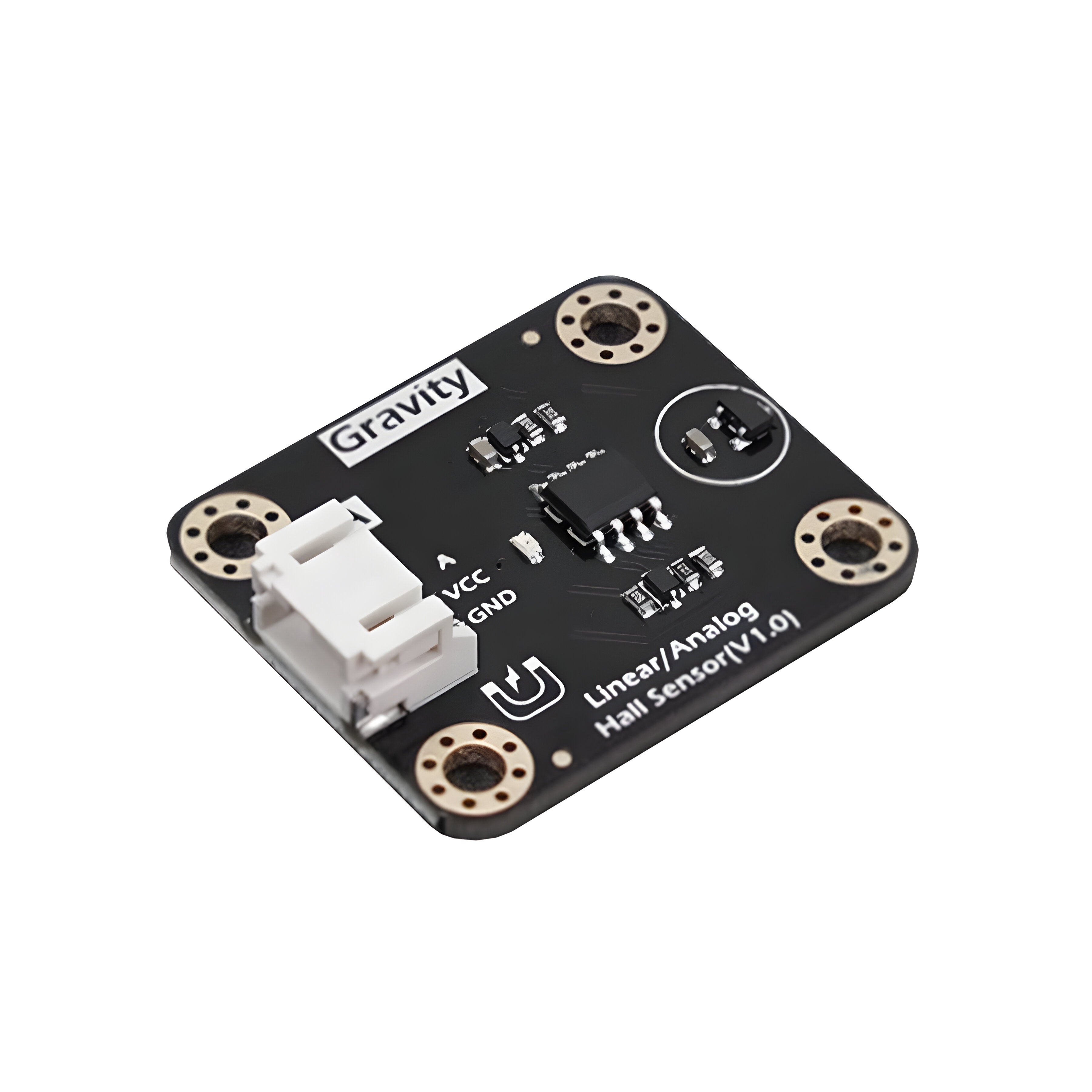 Gravity: Linear / Analog Hall Effect Sensor with ±1200 GS Magnetic ...